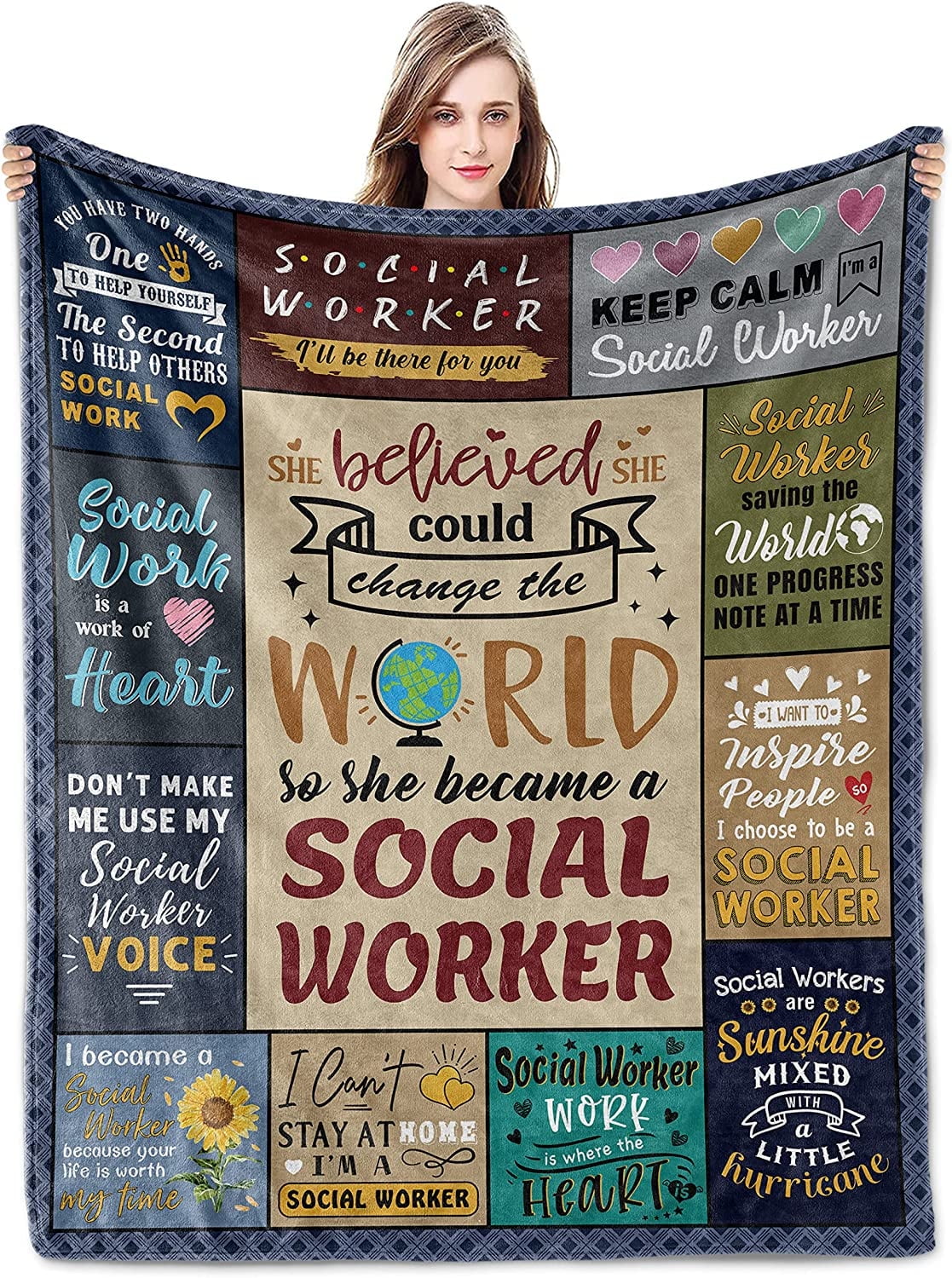 Social Worker Gifts for Women Social Worker Office Decor Graduation ...