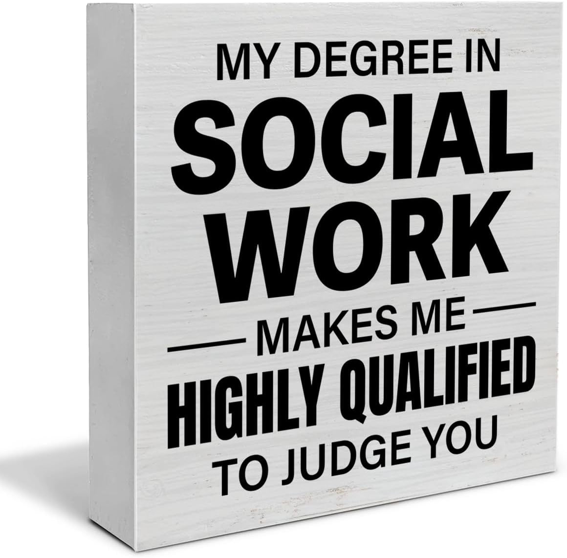 Social Worker Gifts Social Worker Wooden Sign Home Office Cubicle Decor ...