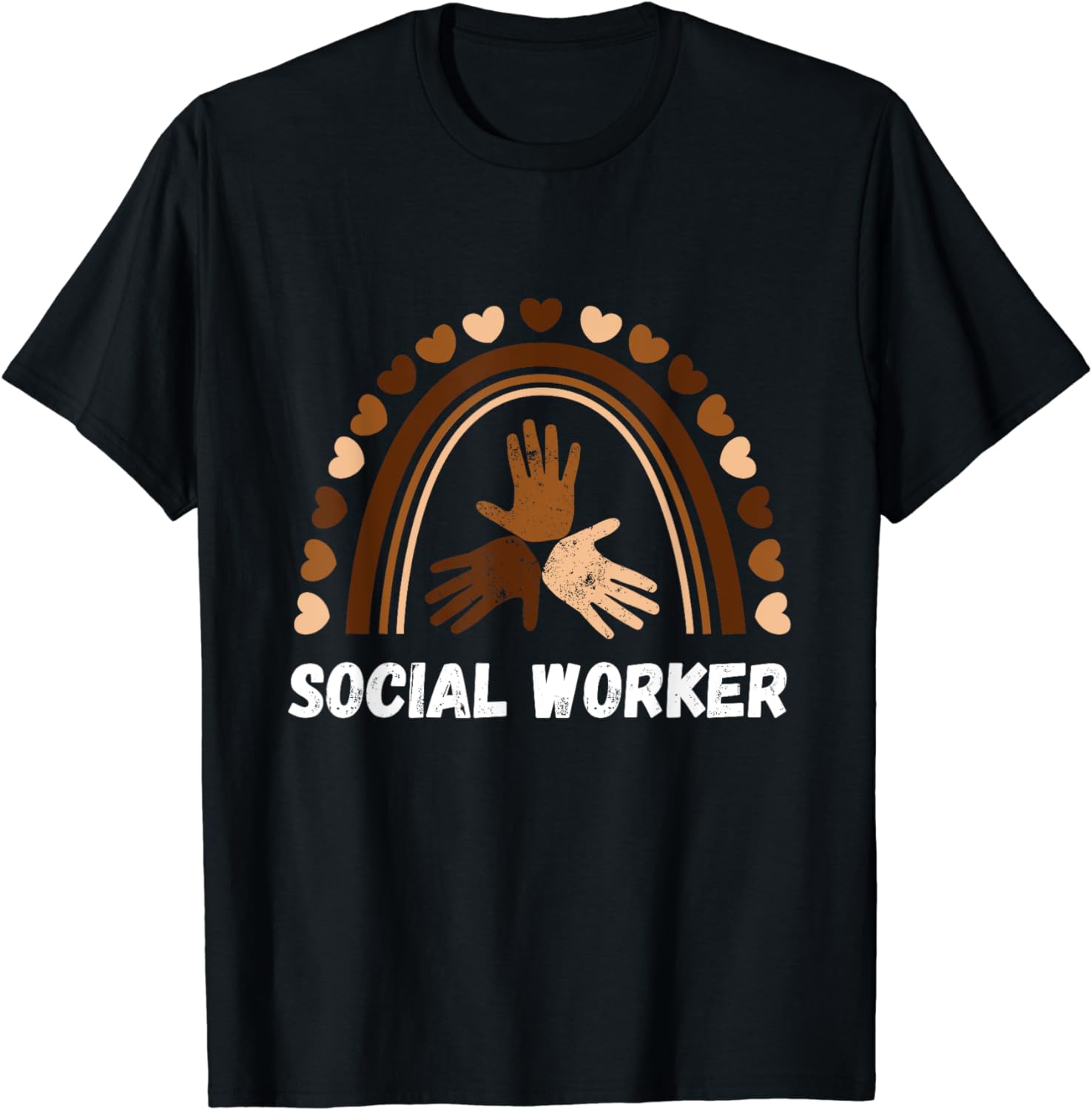 Social Worker Month Advocate Support Empower Wildflowers MSW T-Shirt ...