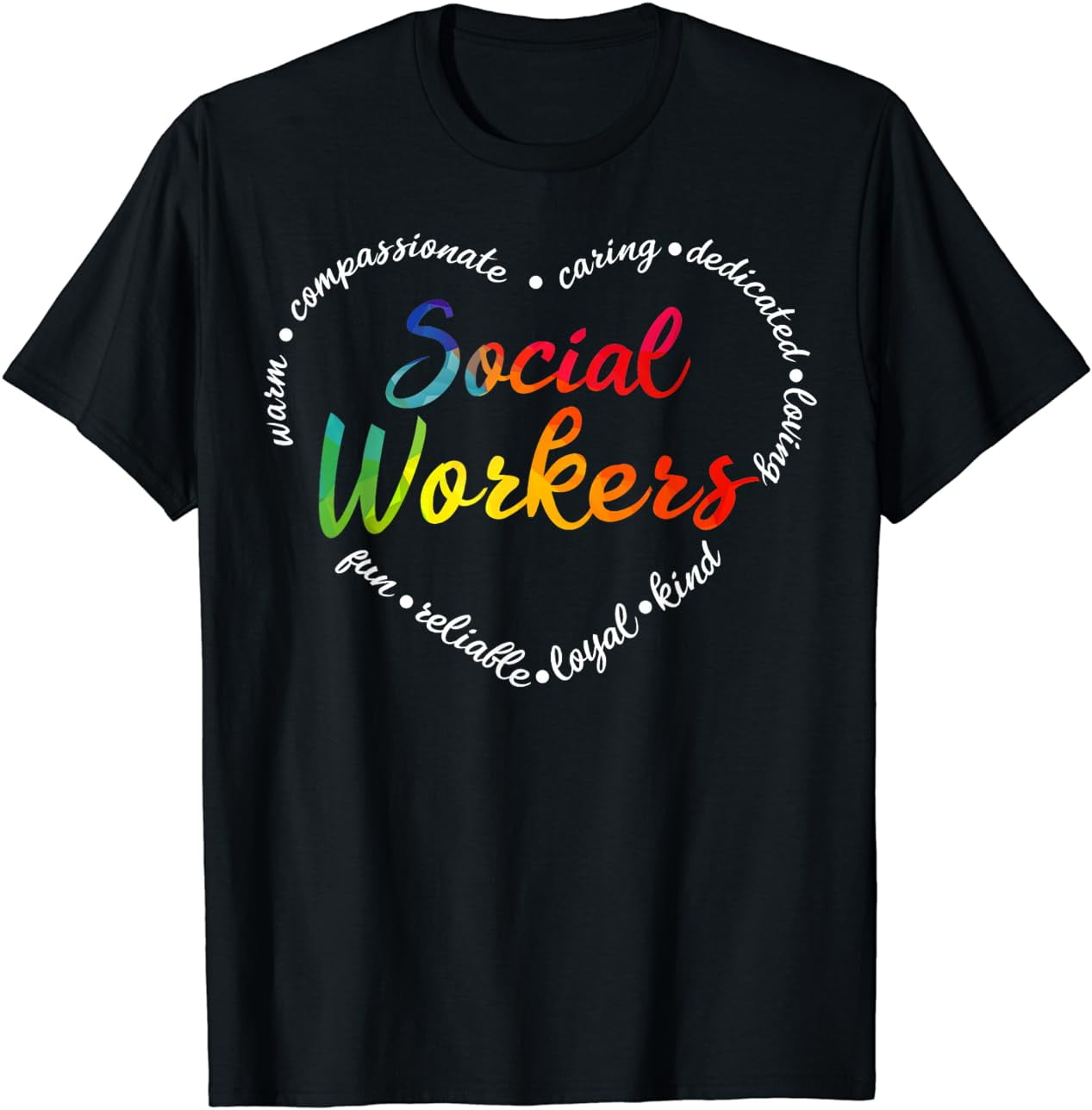 Social Worker Social Work Caseworker Public Servant Themed T-Shirt ...