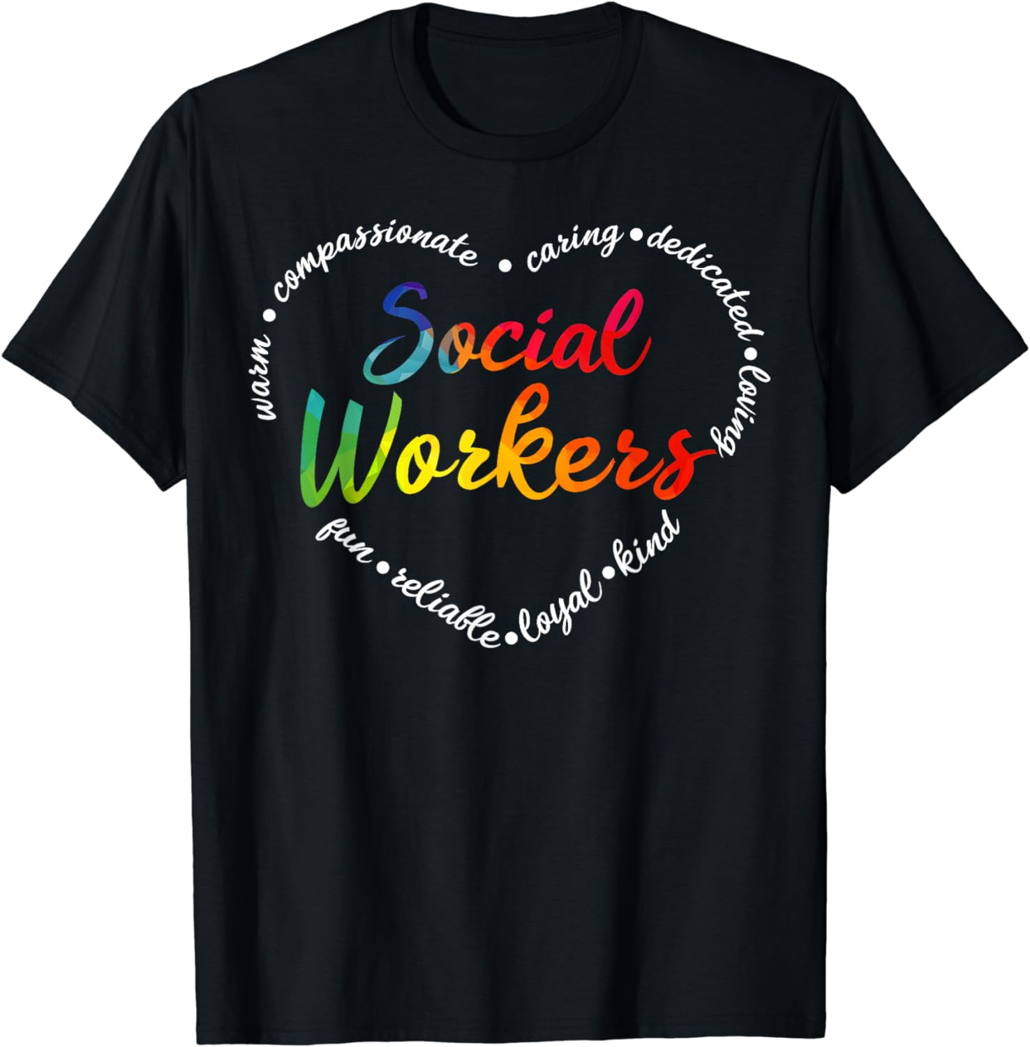Social Worker Social Work Caseworker Public Servant Themed T-Shirt ...