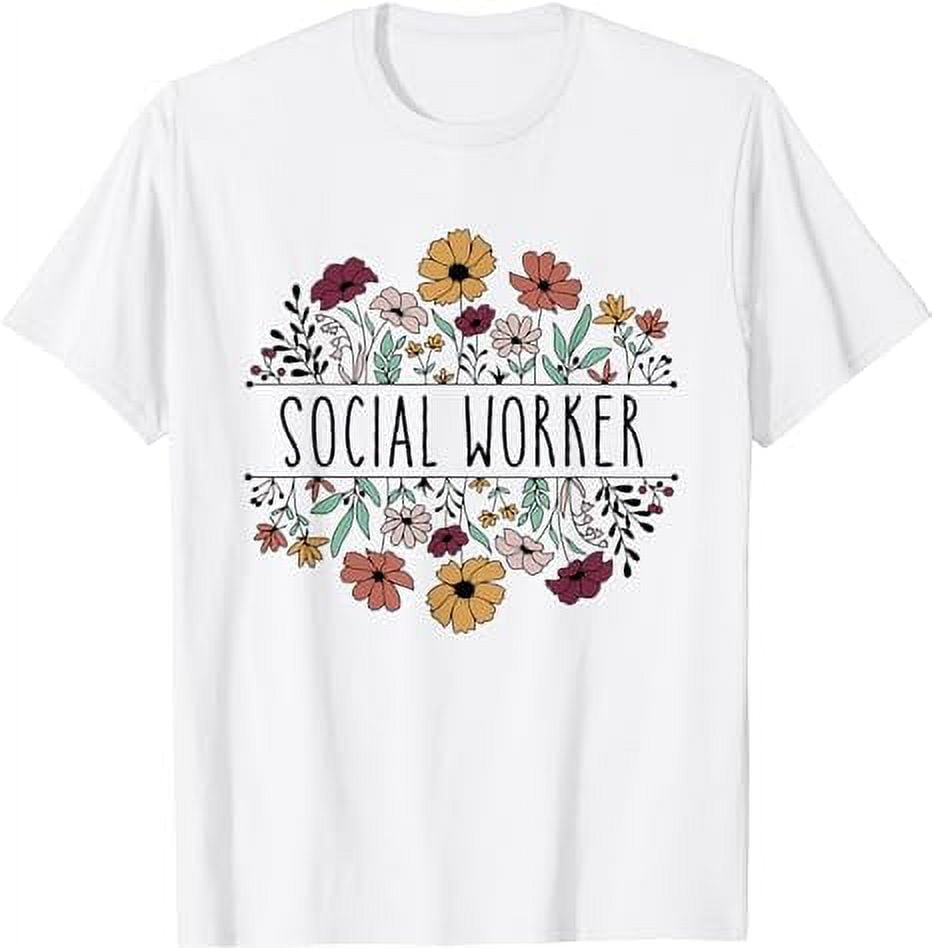 Social Worker Social Work Life Coworker T-Shirt - Walmart.com