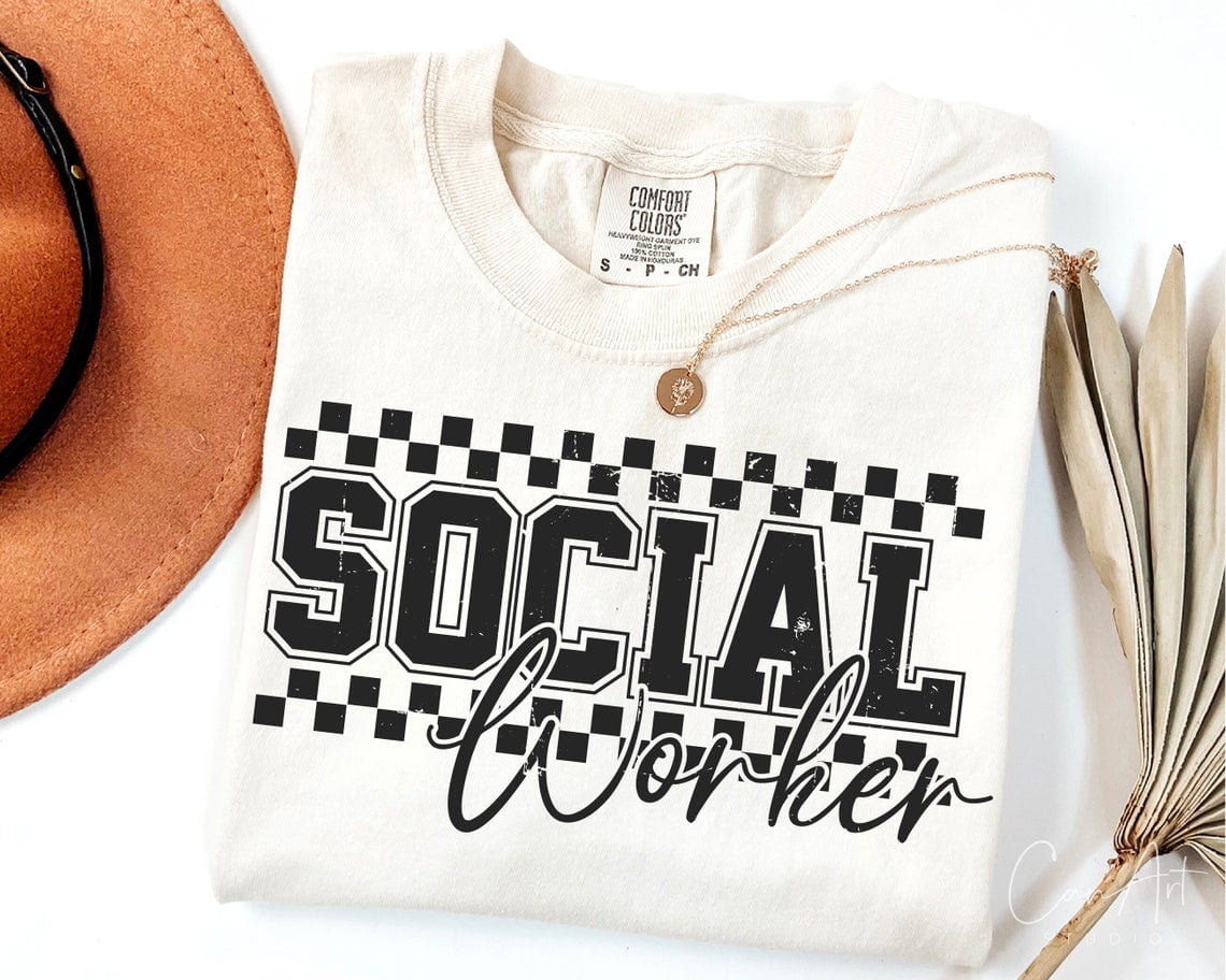 Social Worker shirt, Empowering Social Work shirt Cut File Social ...