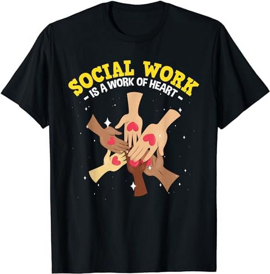 Social Workers Appreciation Month | Love Social Work T-Shirt - Walmart.com