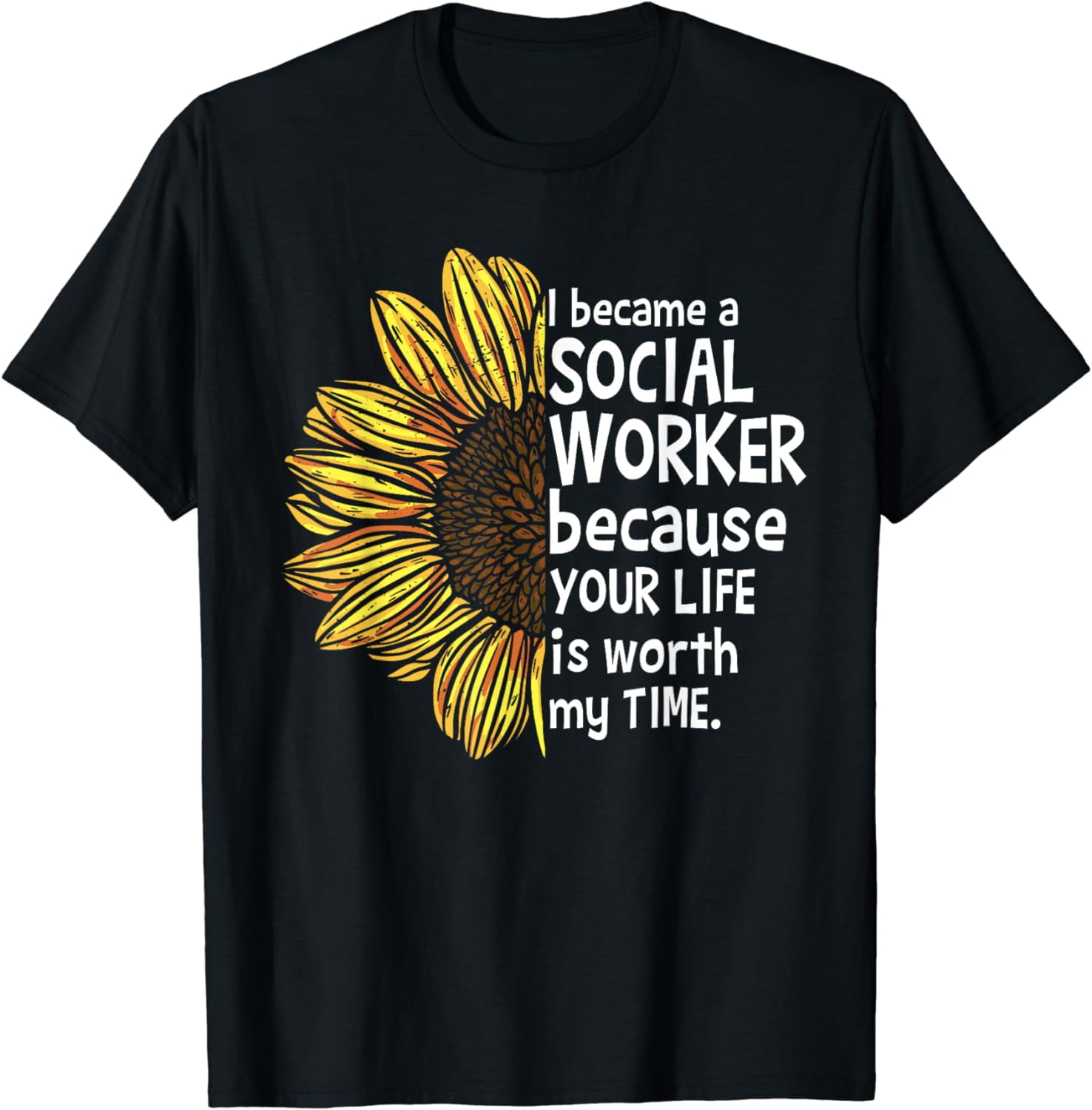 Social Works Week | I Became A Social Worker T-Shirt - Walmart.com