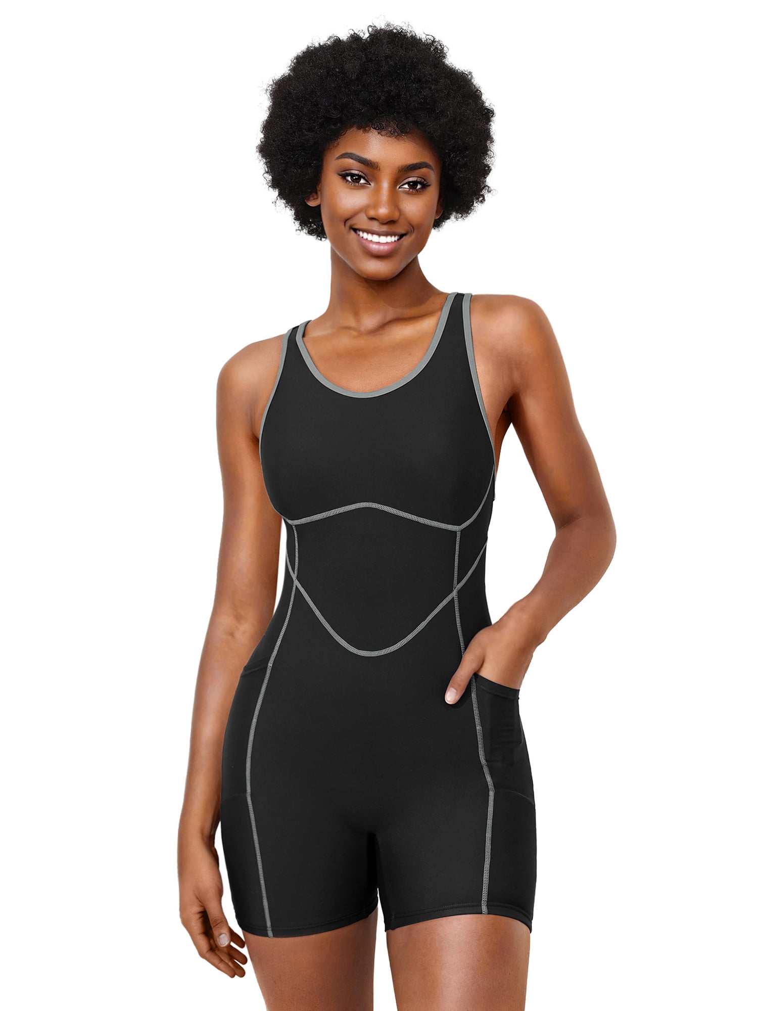 Sociala Conservative Bathing Suits for Womens One Piece Swimsuits ...