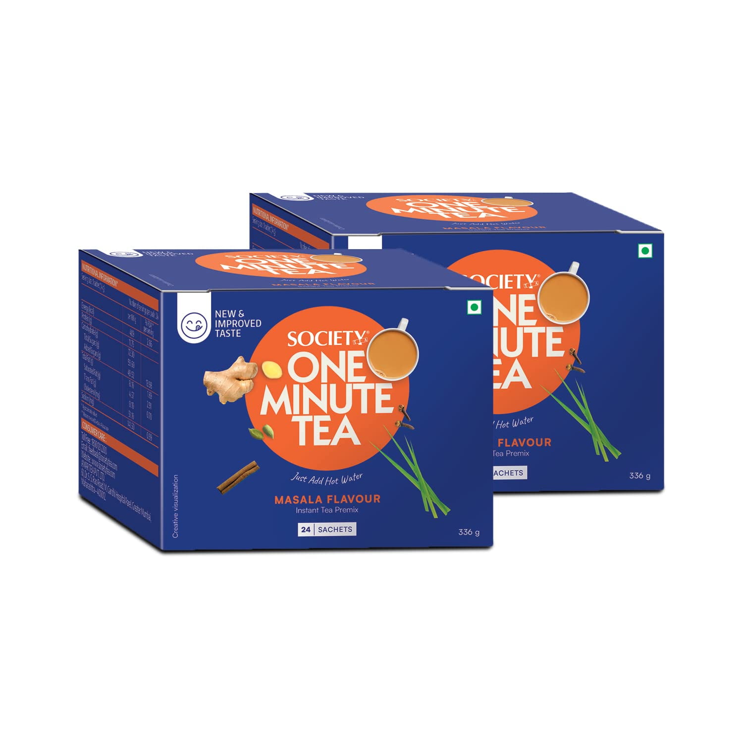 Society One Minute Tea Masala Instant Tea Premix 14gm X 48 Sachets ...