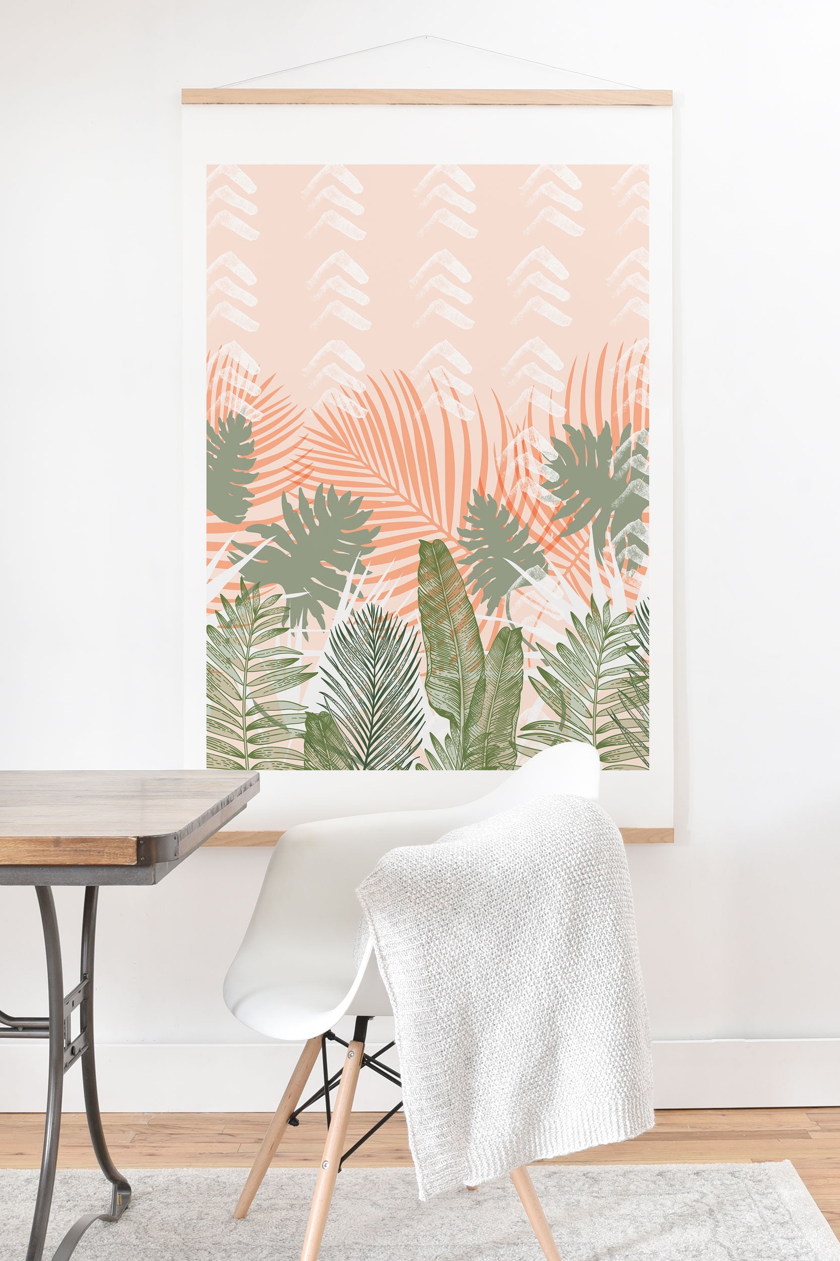 Society6 Abstract Tropical Plants Pastel by Marta Barragan Camarasa Art ...