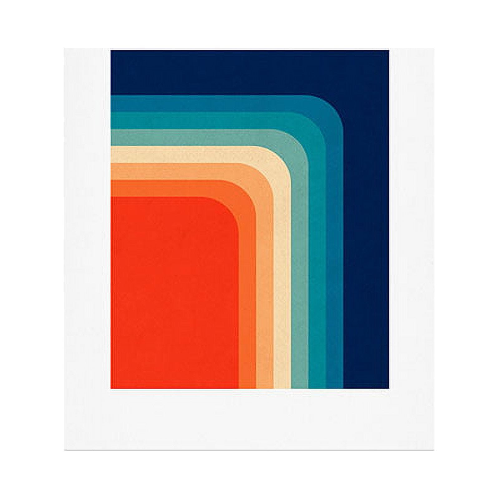 Society6 Alisa Galitsyna Retro 70s Color Palette III Art Print 8" x 10 ...