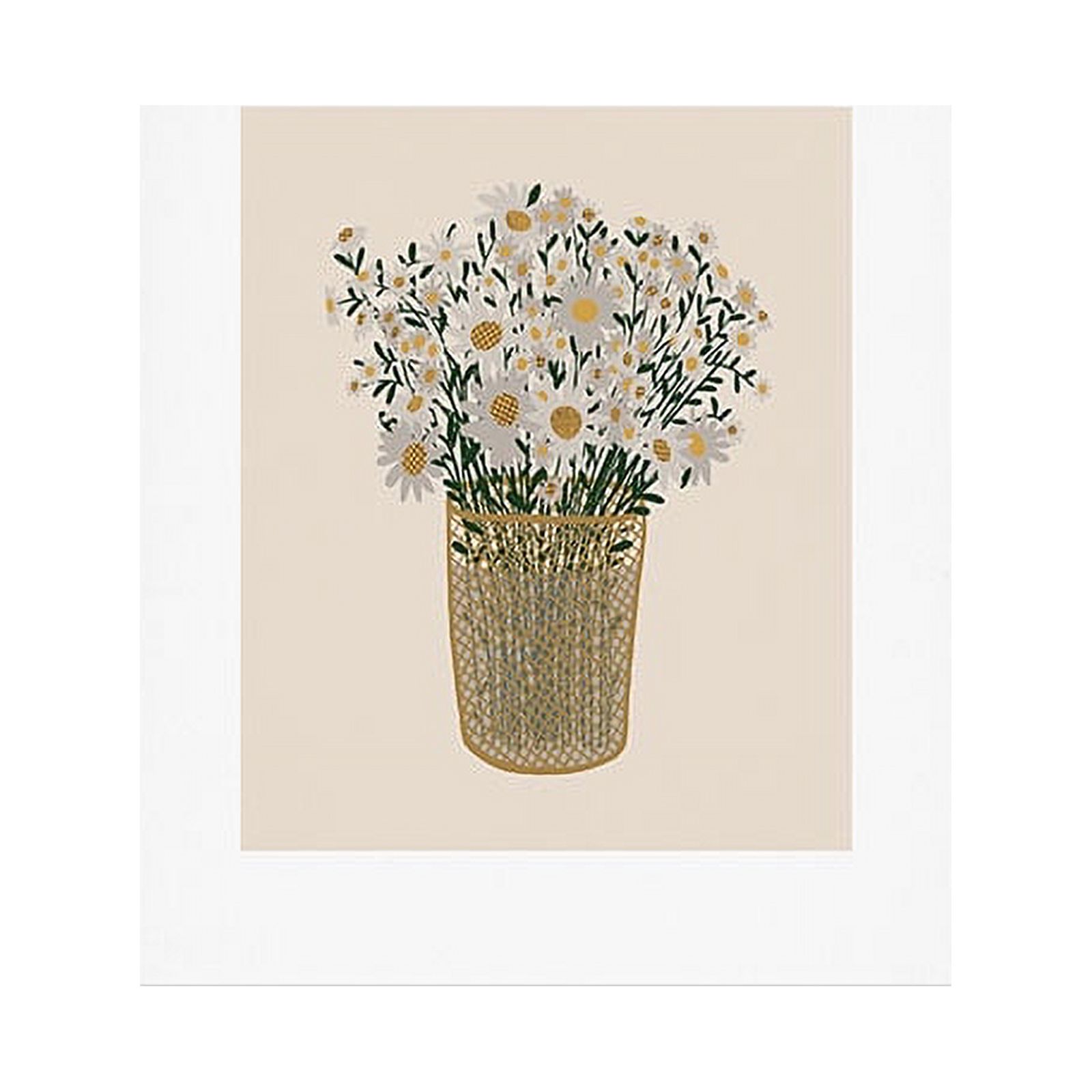 Society6 Alisa Galitsyna Sweet As A Daisy 8" x 10" Art Print and Hanger ...