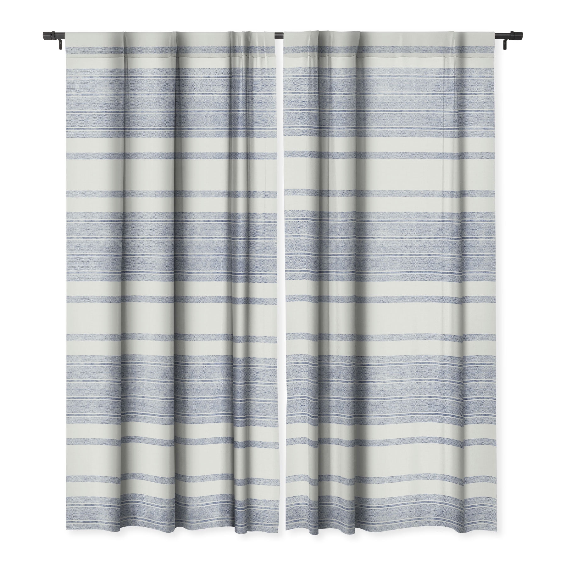 Society6 Holli Zollinger CAPRI STRIPES Single Panel Room Darkening ...