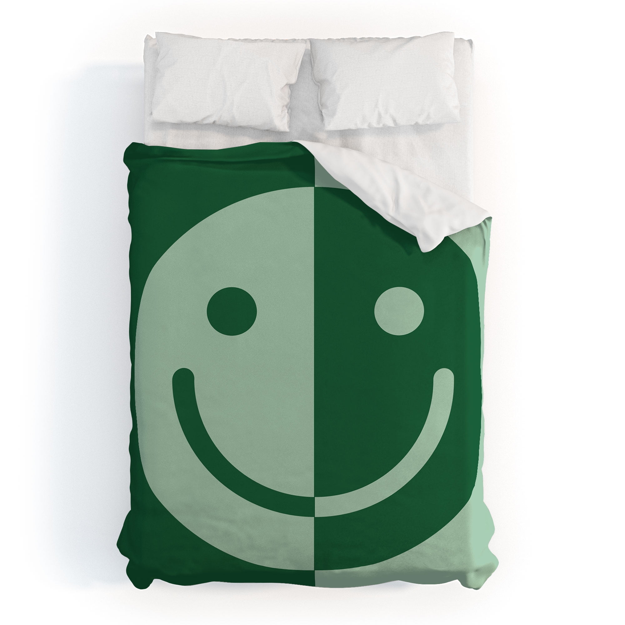 Society6 MariaMariaCreative Happy Sage Duvet Cover - Walmart.com