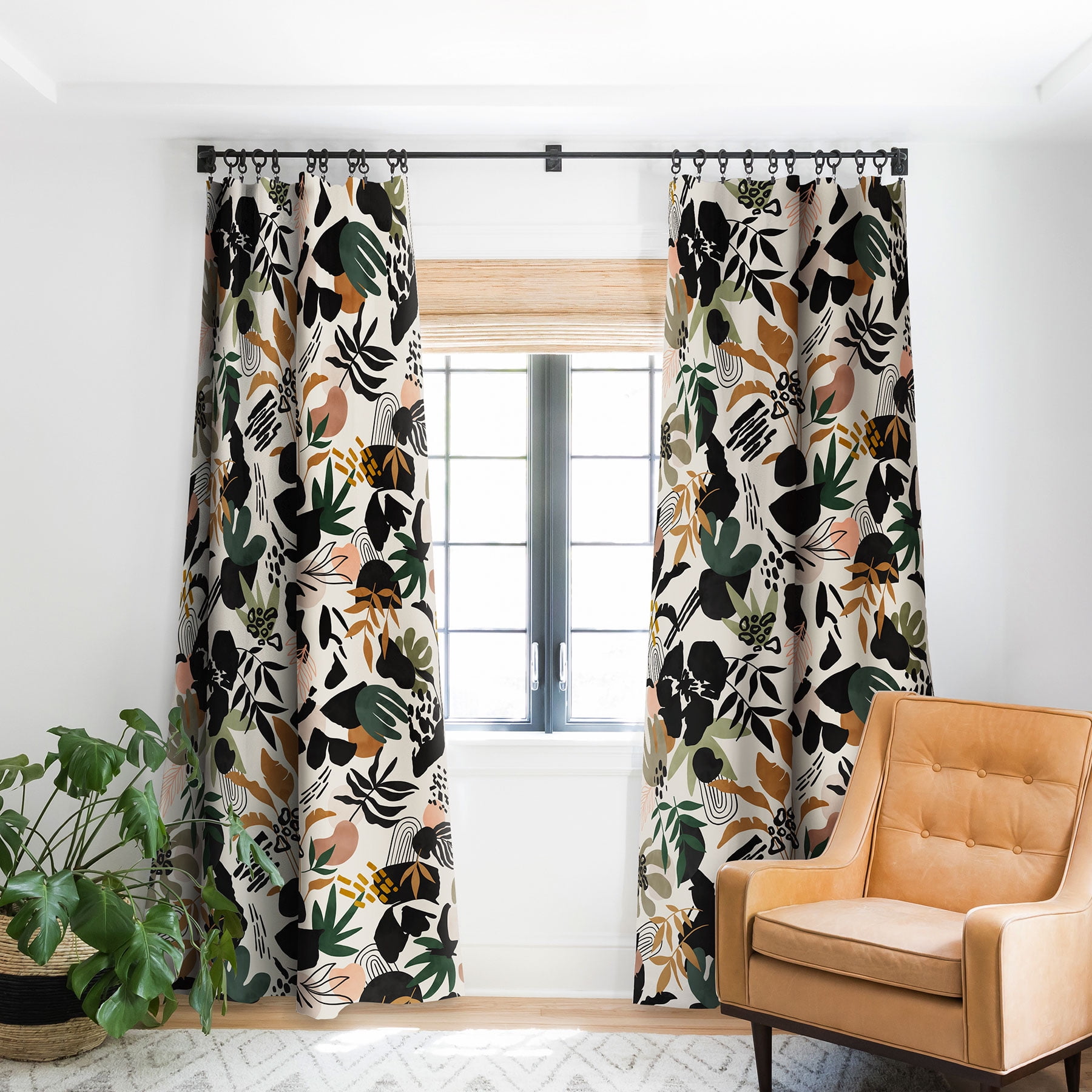 Society6 Marta Barragan Camarasa Modern Simple Jungle Single Panel Room ...