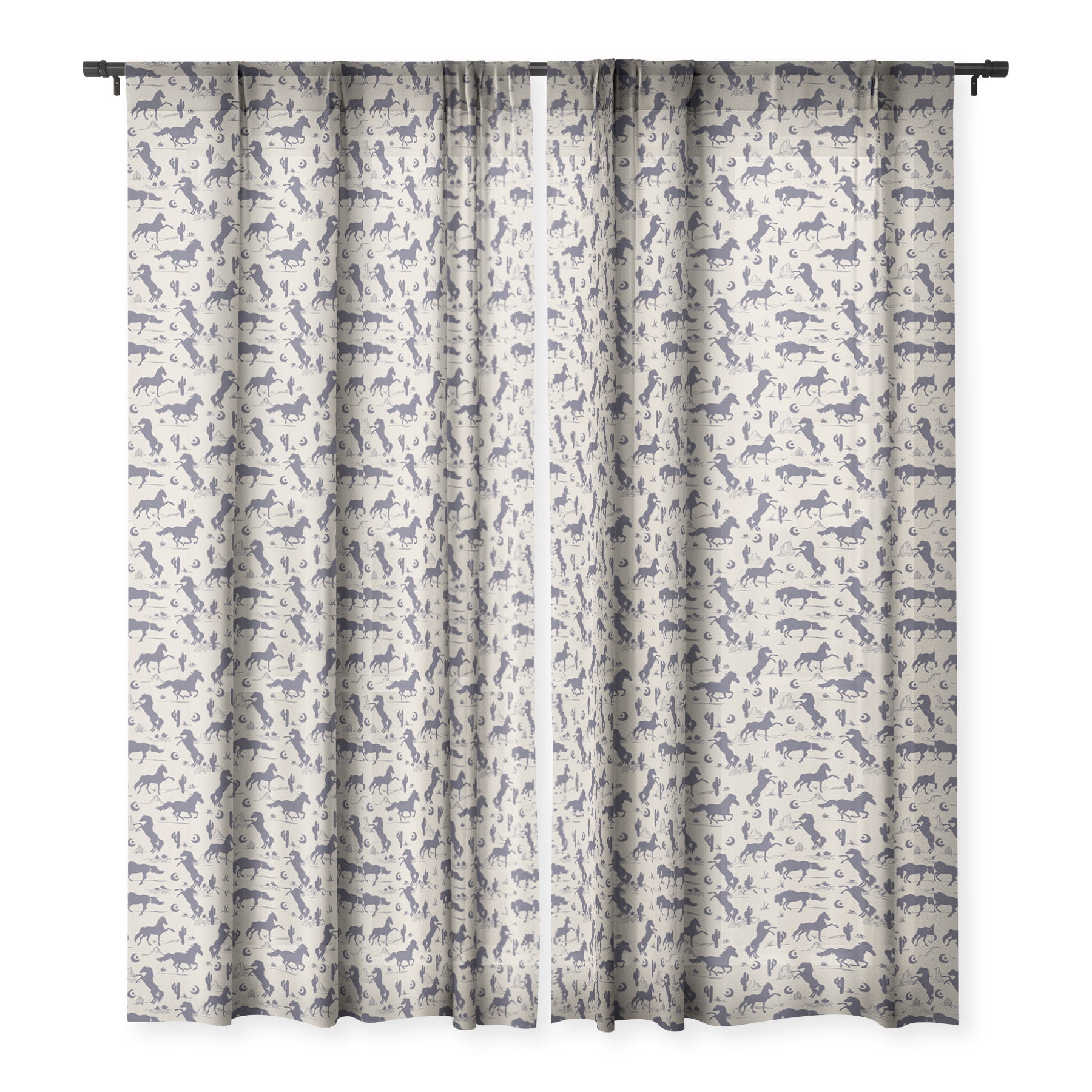 Society6 Marta Barragan Camarasa Western Landscape Single Panel Sheer ...
