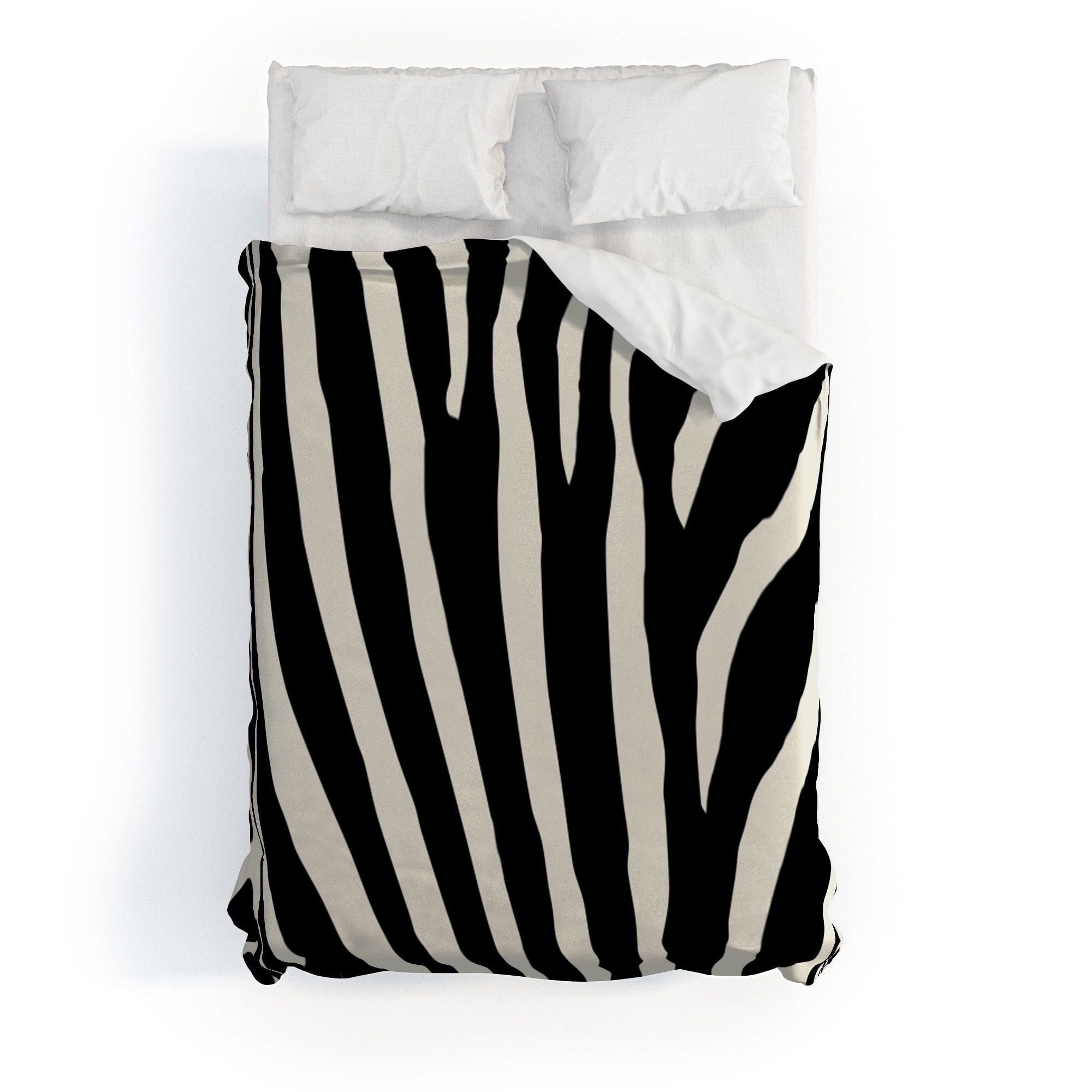 Society6 Natalie Baca Zebra Stripes Duvet Cover Cotton Full - Walmart.com