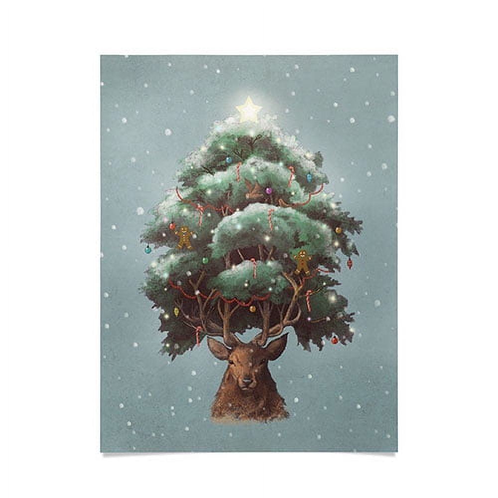 Society6 Terry Fan Old Growth Poster - Walmart.com