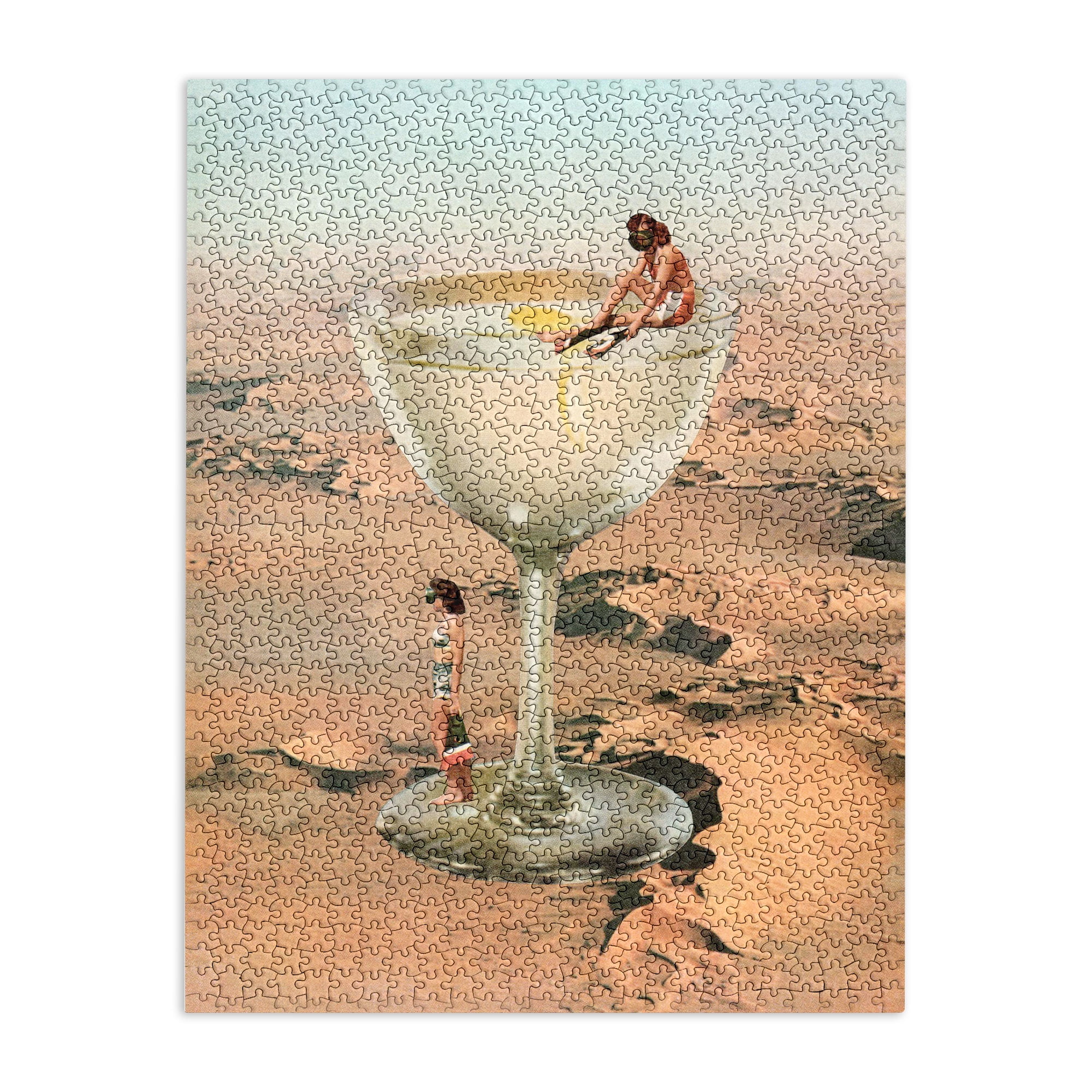Society6 Tyler Varsell Dry Martini 500 Piece Jigsaw Puzzle - Walmart.com