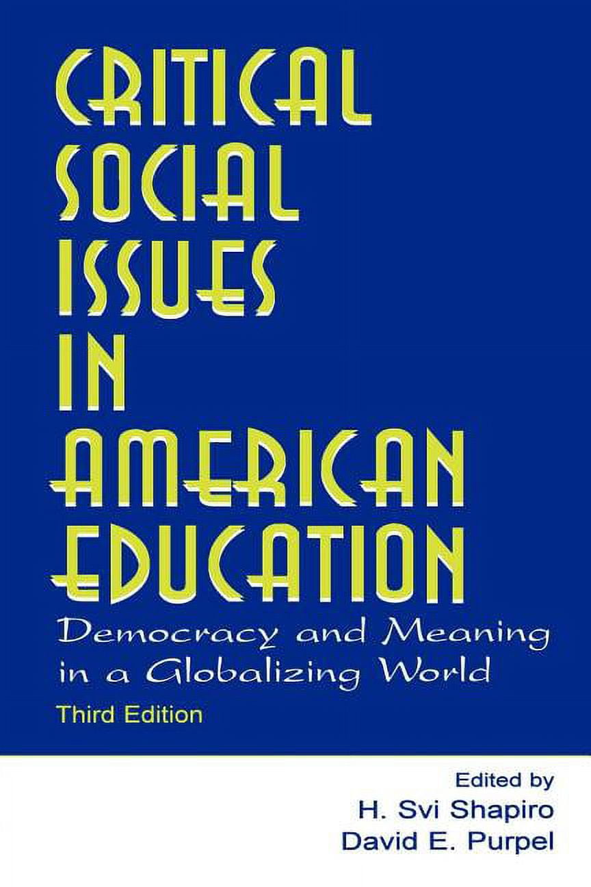 Sociocultural, Political, and Historical Critical Social Issues in ...