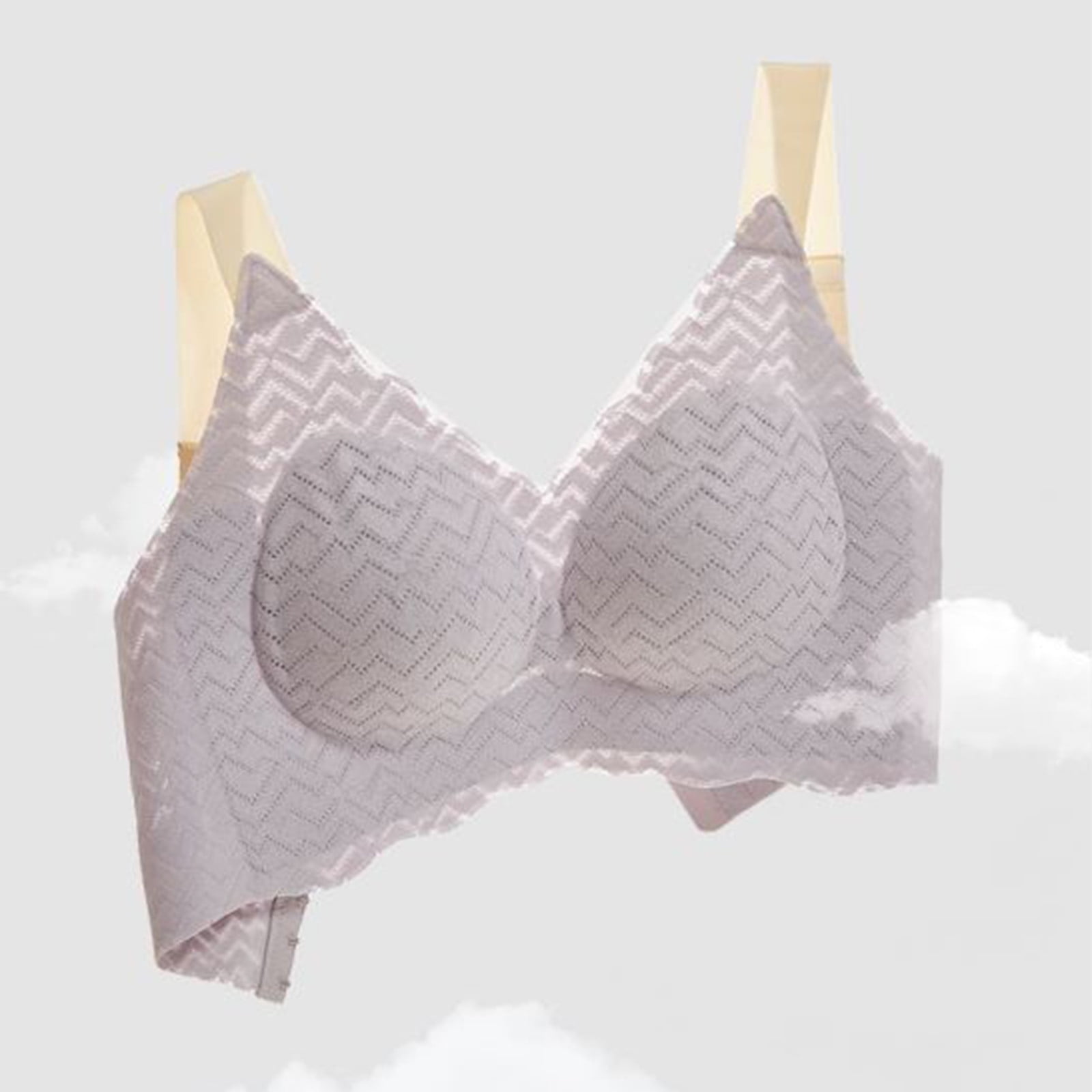 Socisucc Large Size Underwear Womens Large Chest Small And Thin Design ...