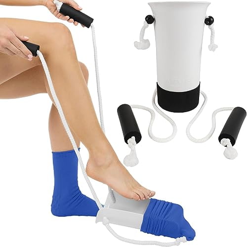 Sock Aid - Easy On and Off Stocking Slider - Donner Pulling Assist ...