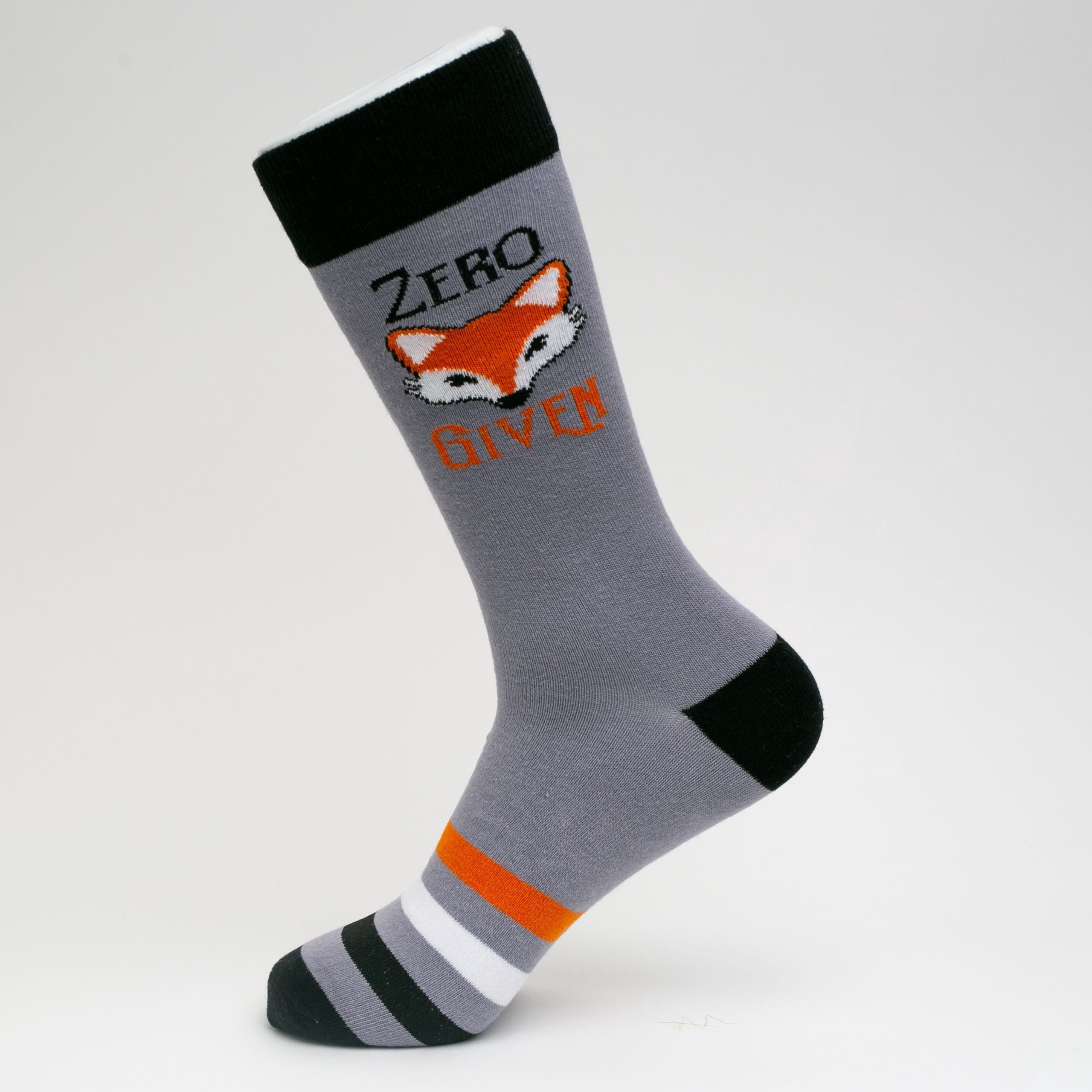 ZERO FOX GIVEN Unisex Novelty Socks by Sock Atomica - Walmart.com