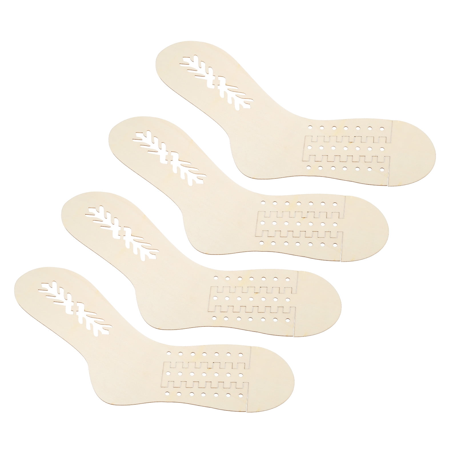 Sock Blocker, 2 Pair Adjustable Socks Blocker Wood Stretcher Large ...