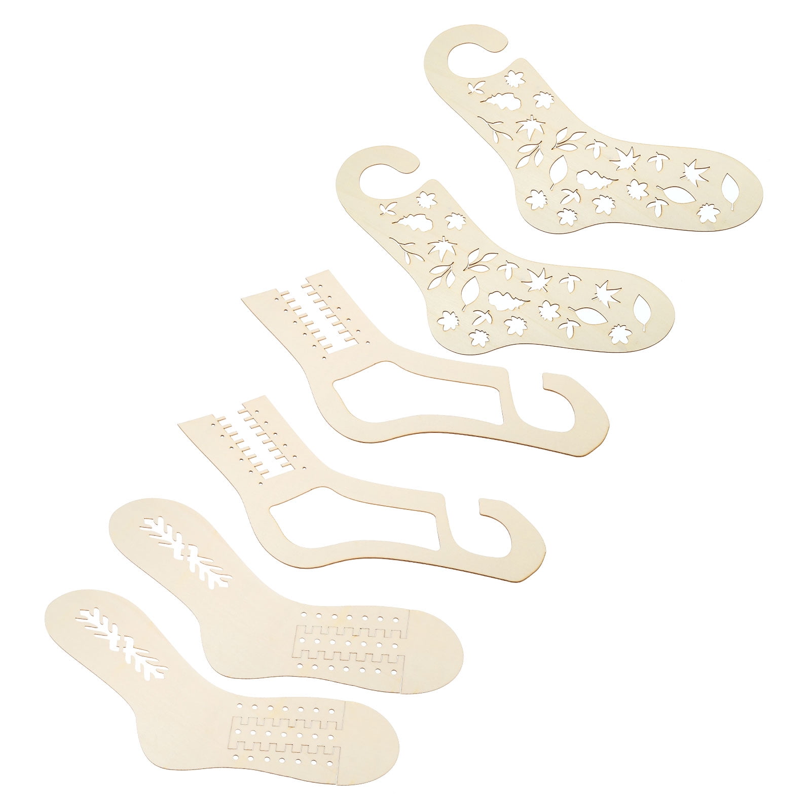 Sock Blocker, 3 Pair Adjustable Socks Blocker Wood Stretcher Large ...