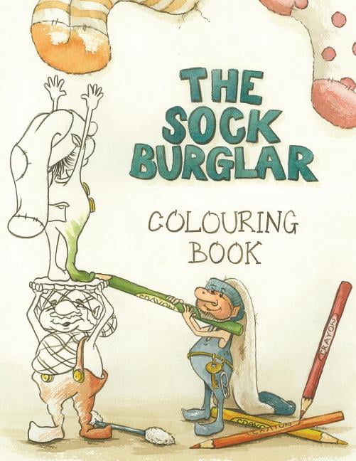 Sock Burglar: The Sock Burglar Colouring Book (Paperback) - Walmart.com