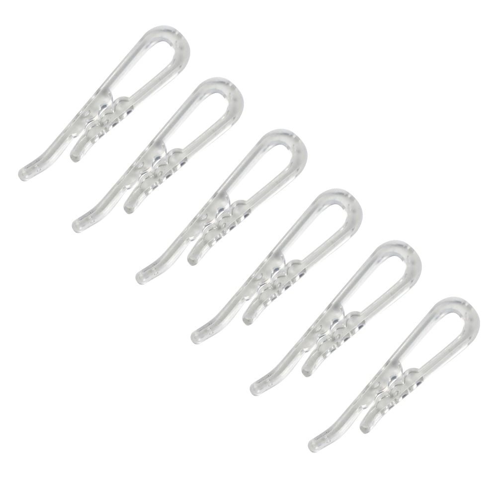 Clispeed Clear Plastic Clips For Holding Items Tightly 100Pcs - Walmart.com