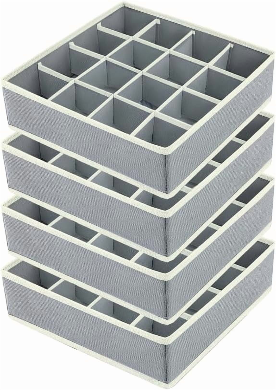 Sock Drawer Organizer Divider Underwear Organizer 16-cell Fabric ...
