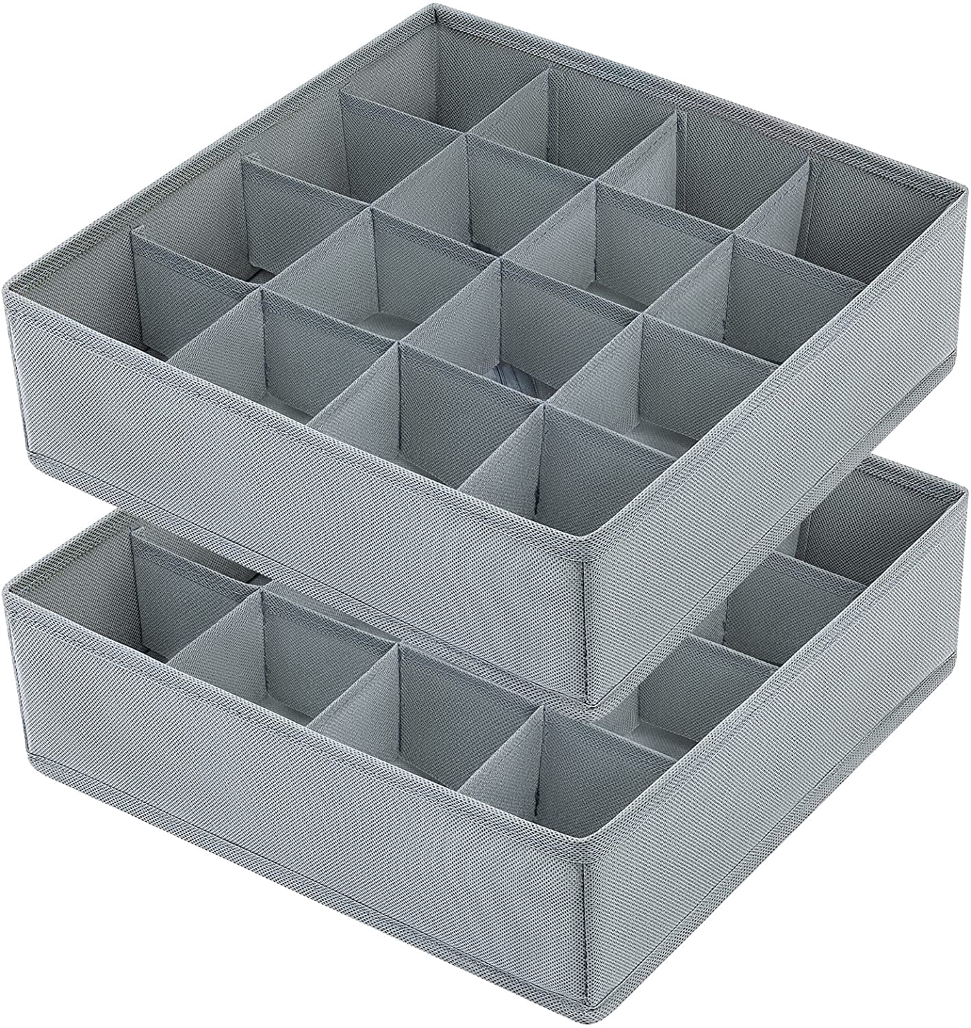 Sock Drawer Organizer Divider Underwear Organizer 16-cell Fabric ...