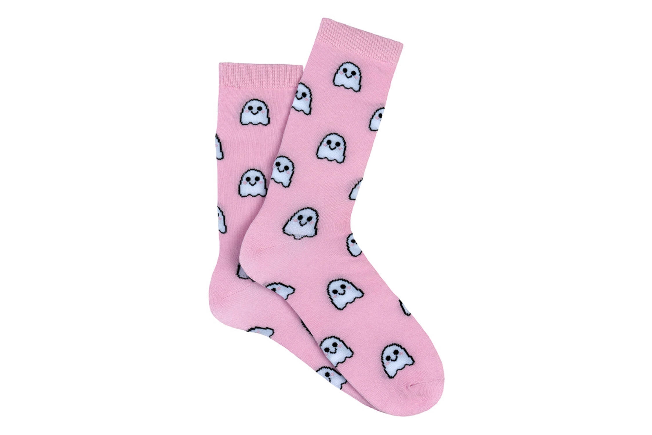 Sock House Co. Allover Ghost Crew Socks - Walmart.com