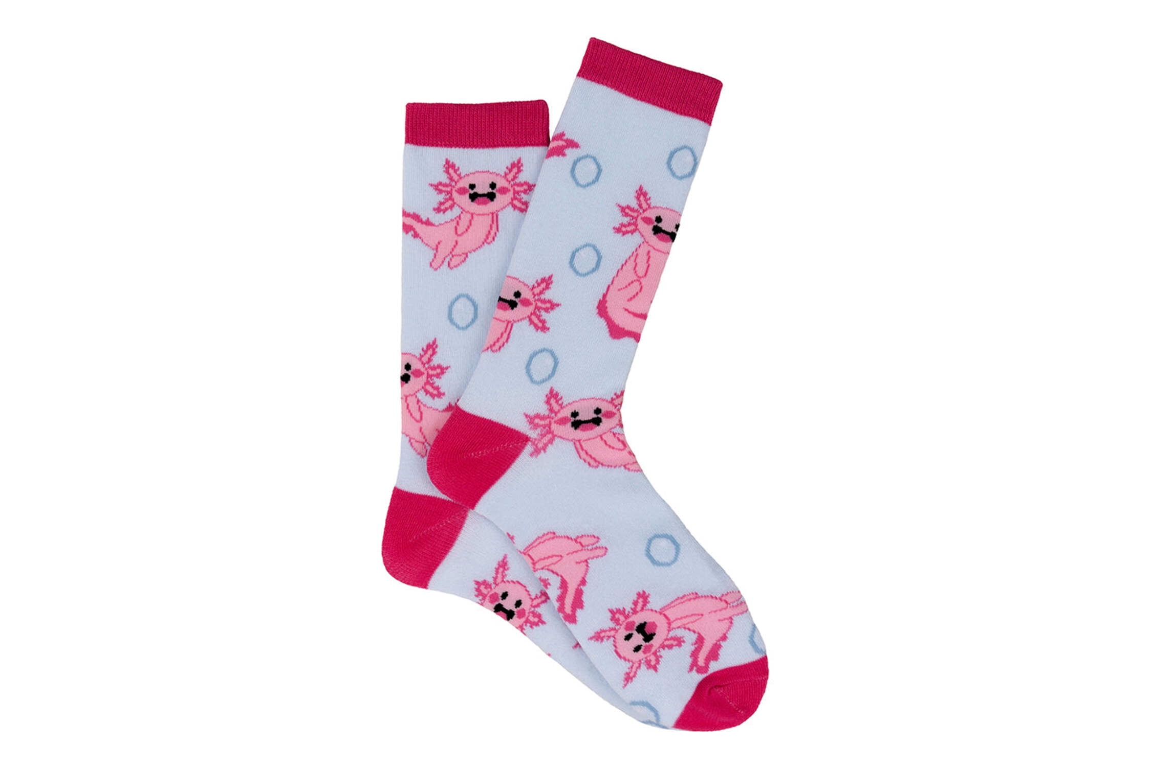 Sock House Co. Axolotl Crew Socks - Walmart.com