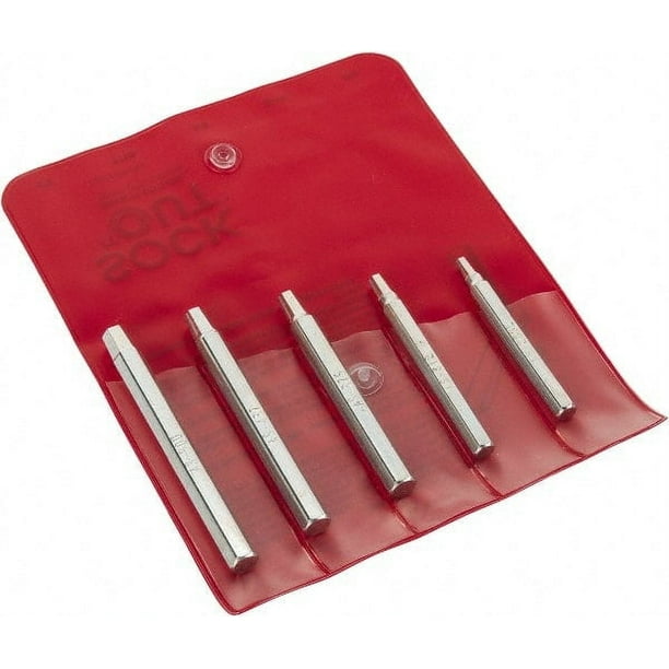 Sock It Out JEN-2 Five Piece Screw Extractor Set for 1/4" to 1/2 ...
