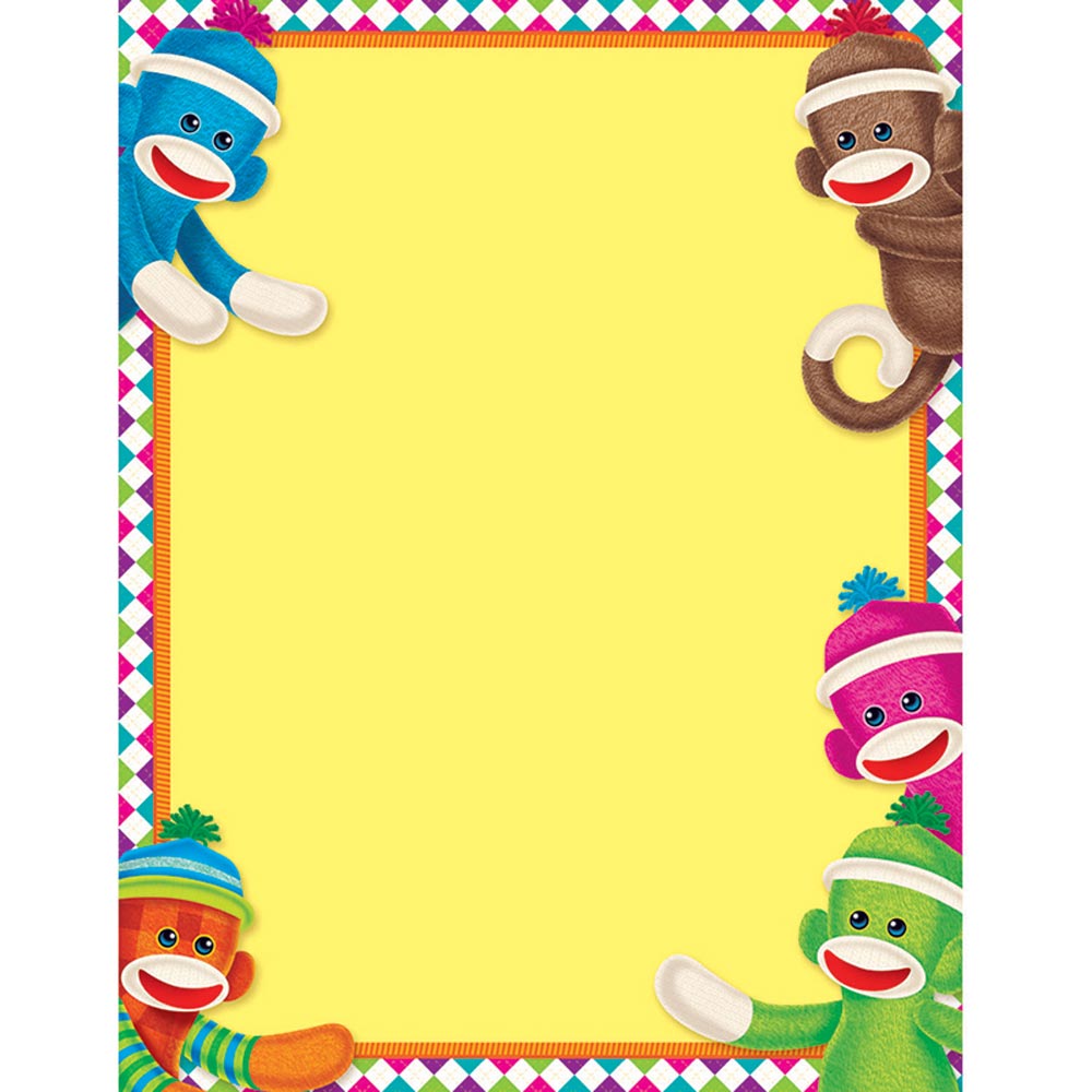 Sock Monkeys Blank Learning Chart 17x22 [T38470] - Walmart.com