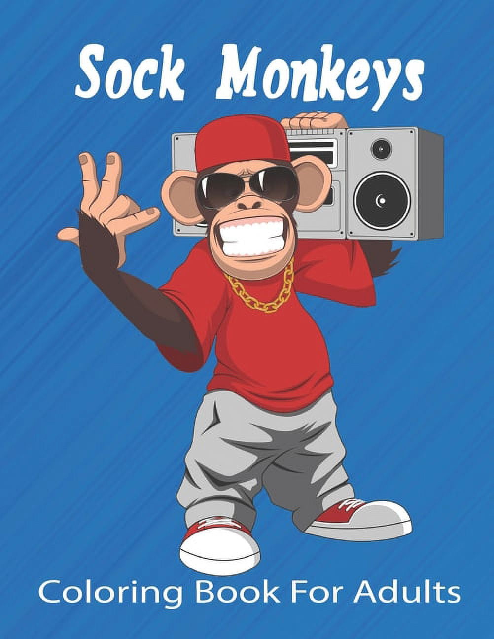 Sock Monkey Coloring Pages