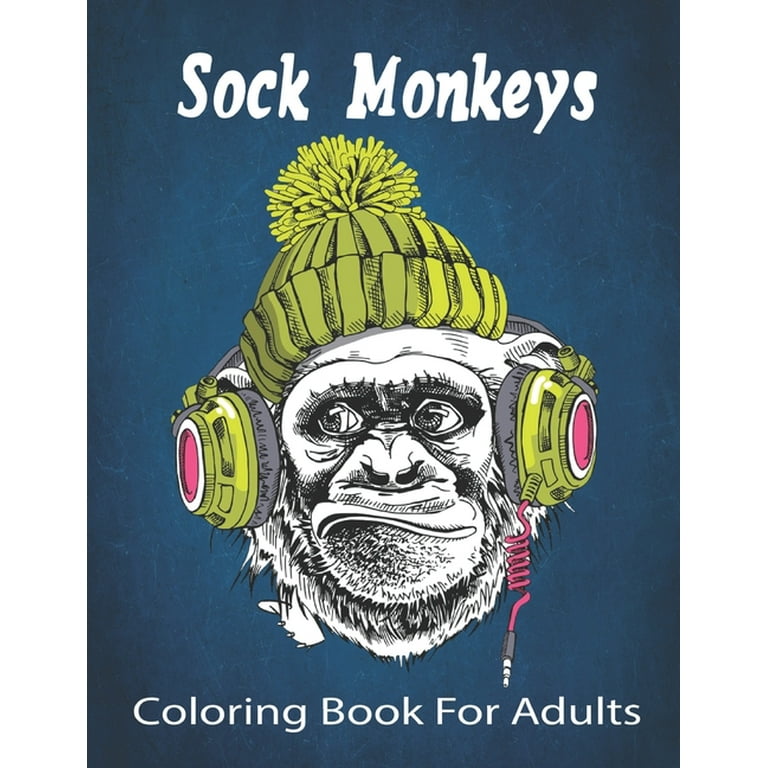 Sock Monkey Coloring Pages