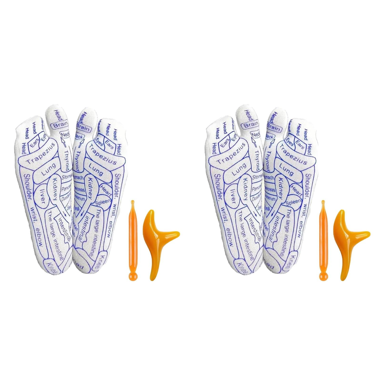 Sock Set Socks With Massage Tool Acupressure Foot Massage Socks Foot ...
