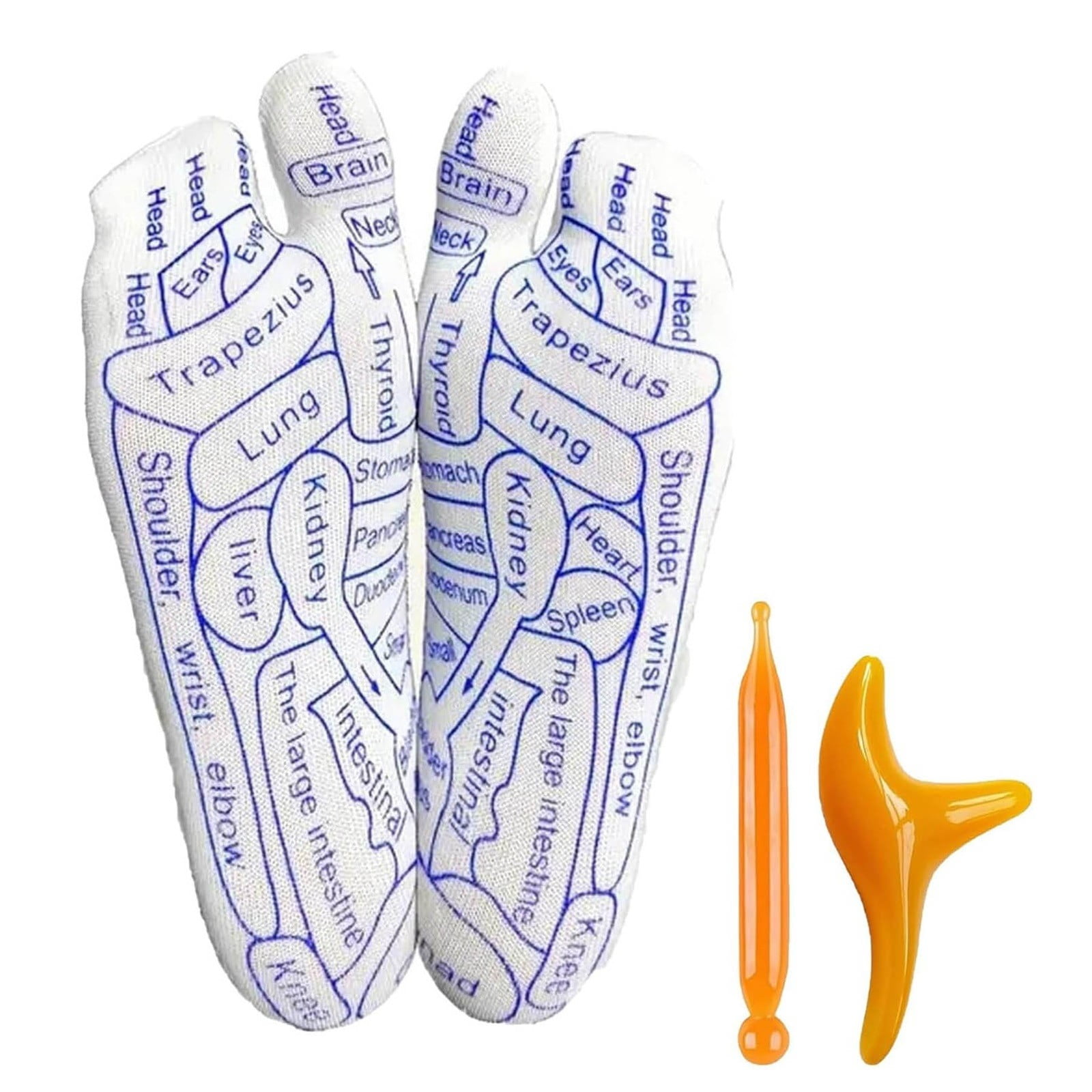 Sock Set Socks With Massage Tool Acupressure Foot Massage Socks Foot ...