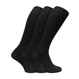 Sock Snob - Comfy 3 Pairs Mens Long Knee High 100% Cotton Socks ...