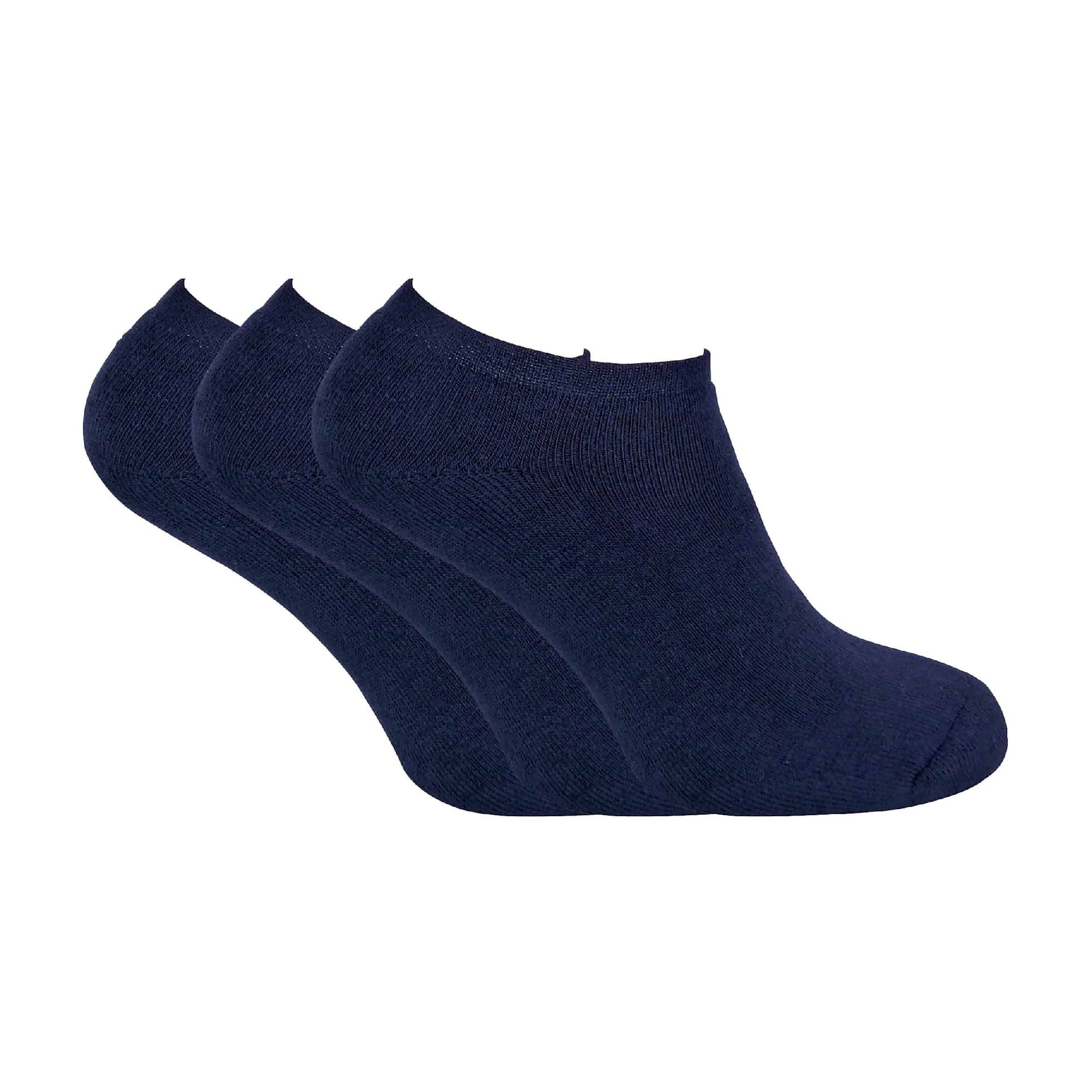 Sock Snob - 3 Pairs Mens Thick Cushioned Low Cut Ankle Thermal Trainer ...