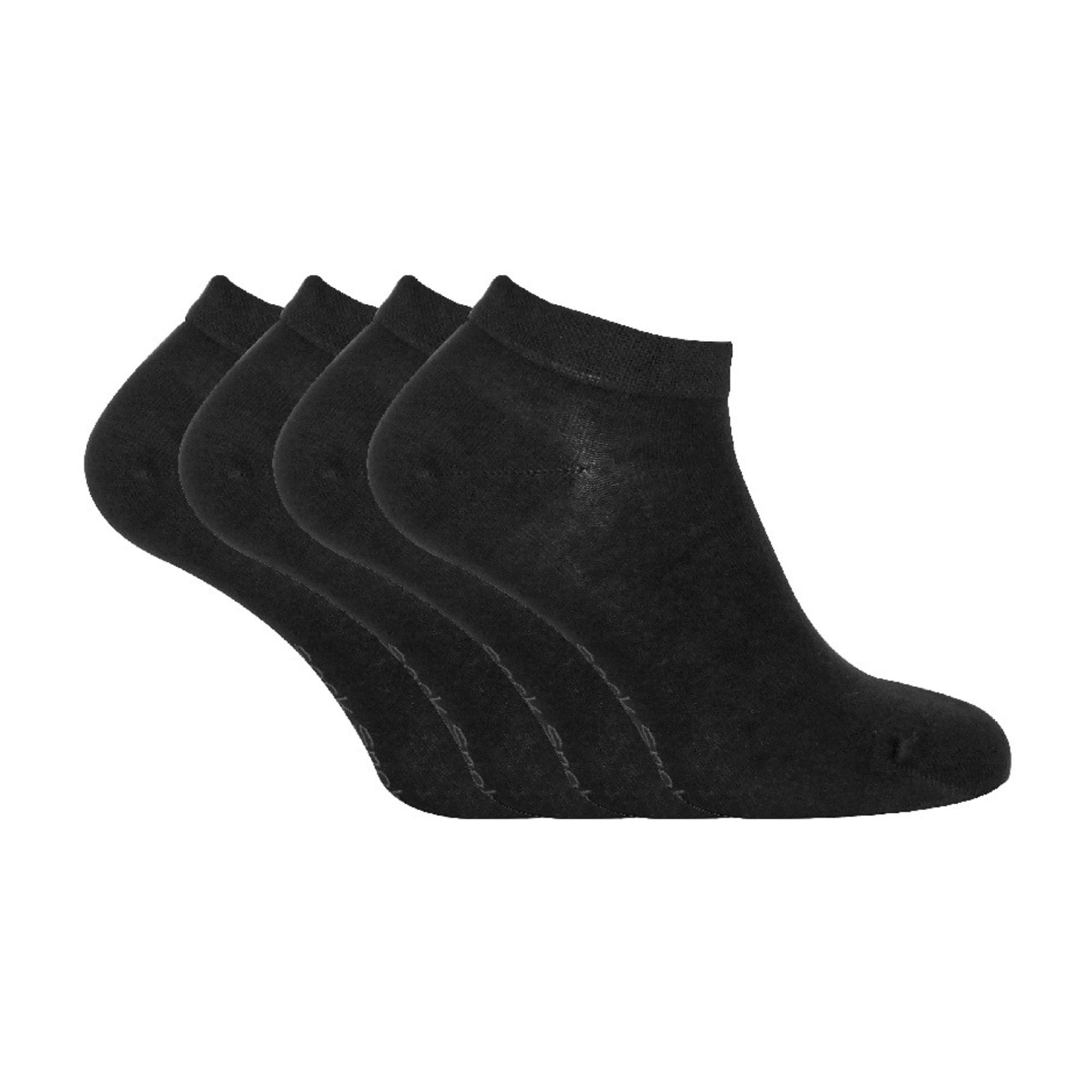 Sock Snob - 4 Pairs Ladies Bamboo Breathable Trainer Socks - Walmart.com