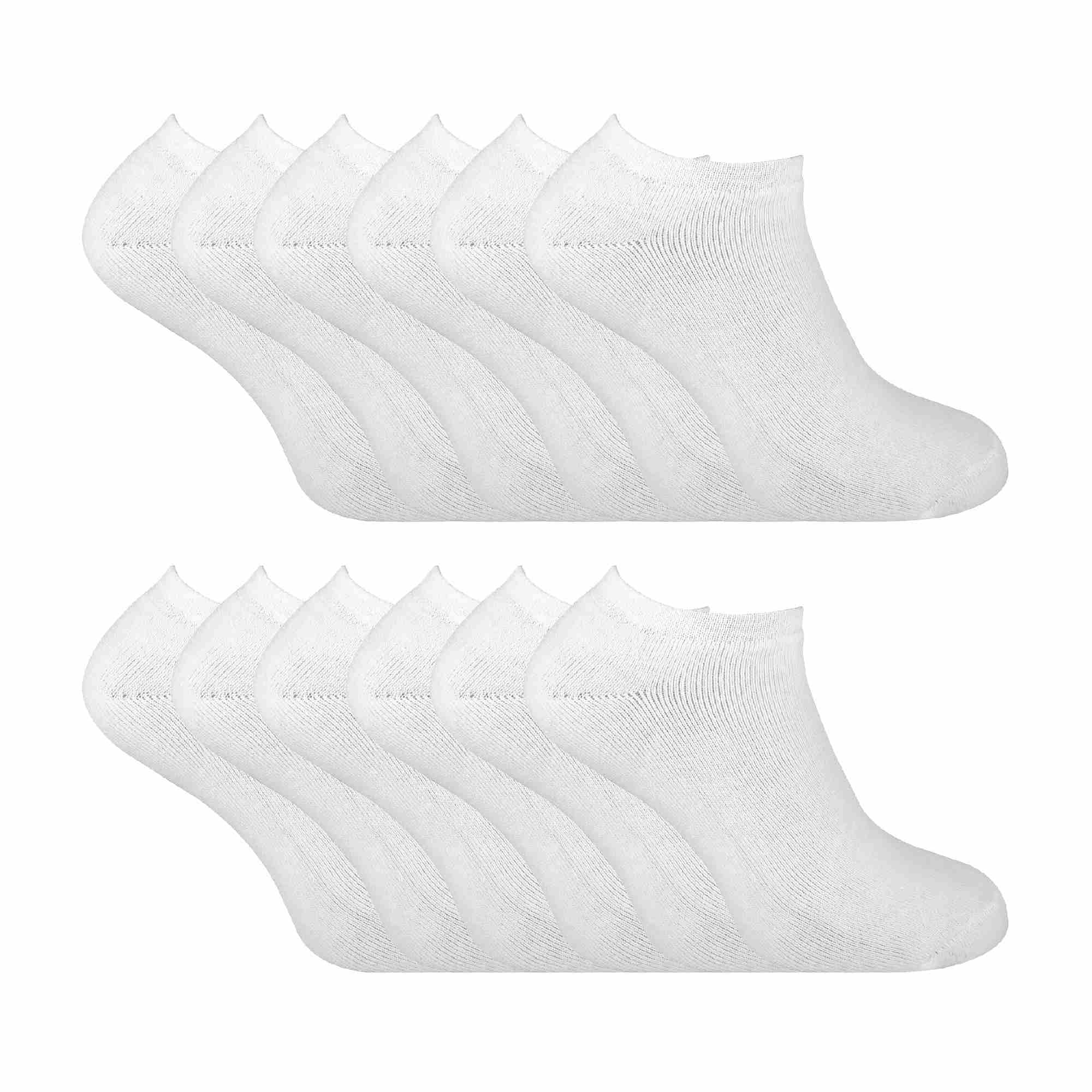Sock Snob - Mens Thermal Low Cut Trainer Socks | 12 Pairs | Winter ...