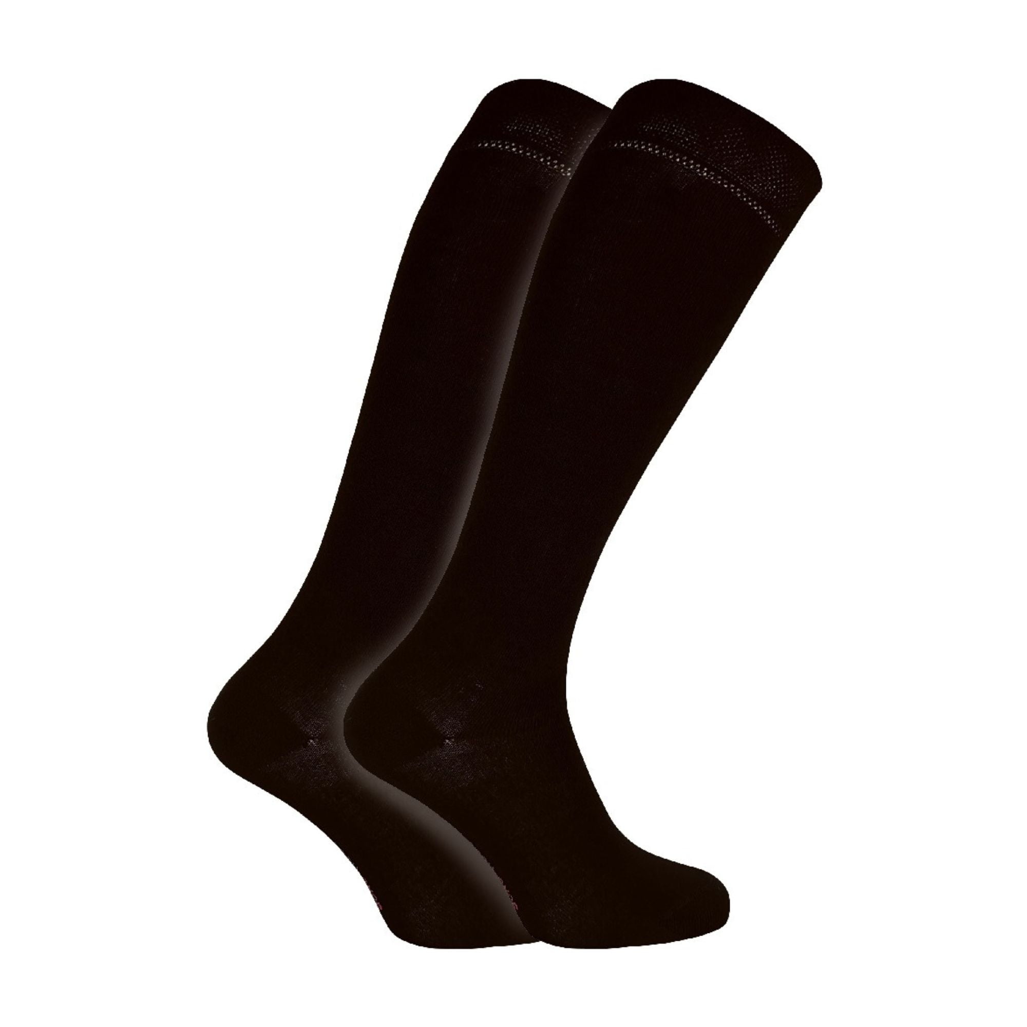 Sock Snob - Womens Long Knee High Bamboo Socks | 2 Pair Pack | Plain ...