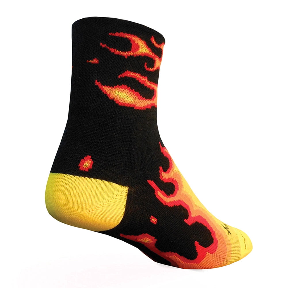 SockGuy Men's Fireball Socks - Small/Medium - Walmart.com