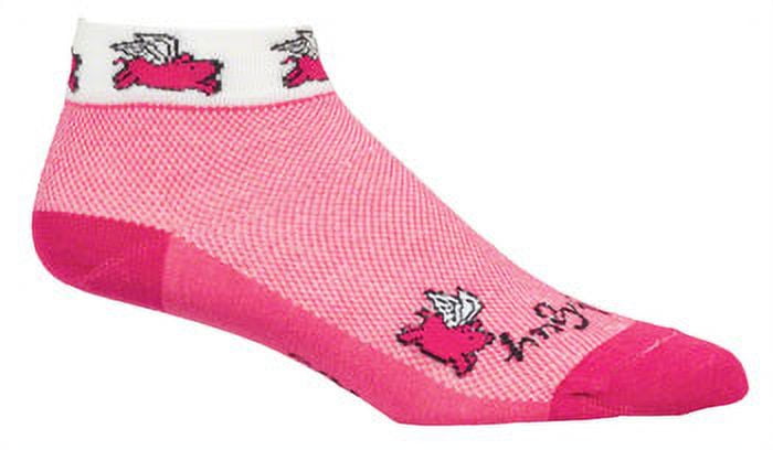 SockGuy Classic Flying Pigs Women's Sock: Pink SM/MD - Walmart.com