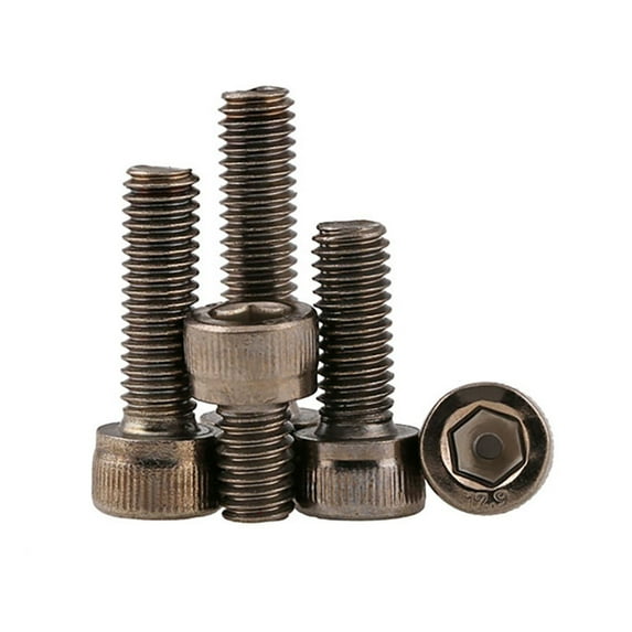 Socket Cap Screws Nickel Plated Hex Head Bolts Grade 12.9 M2 M2.5 M3 M4 ...