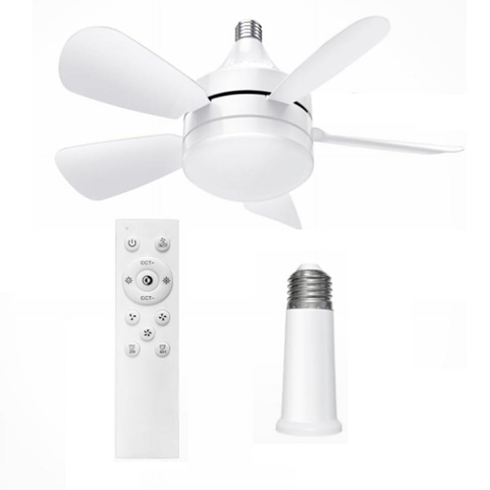 Socket Ceiling Fans with Lights and Remote - Socket Fan Light with ...