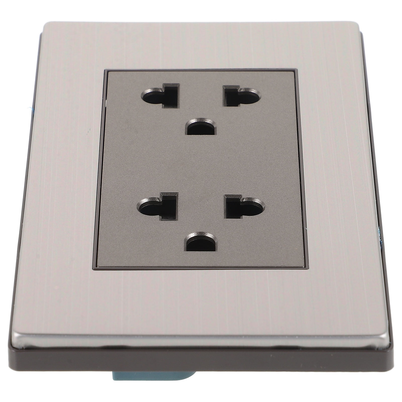 Socket Chargers Wall Adapter Steel Outlet Screen Wall Outlet USB ...