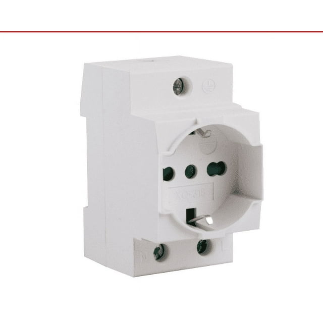 Socket DIN Rail Socket Built In Protective Contact Earthing Contact ...